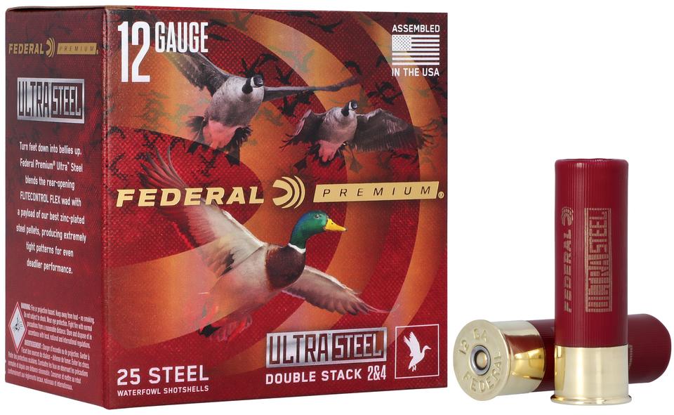 Ultra Steel | 12 Gauge, 2 and 4 Shot, 3 in, 1 1/4 oz, 14... | Guidefitter