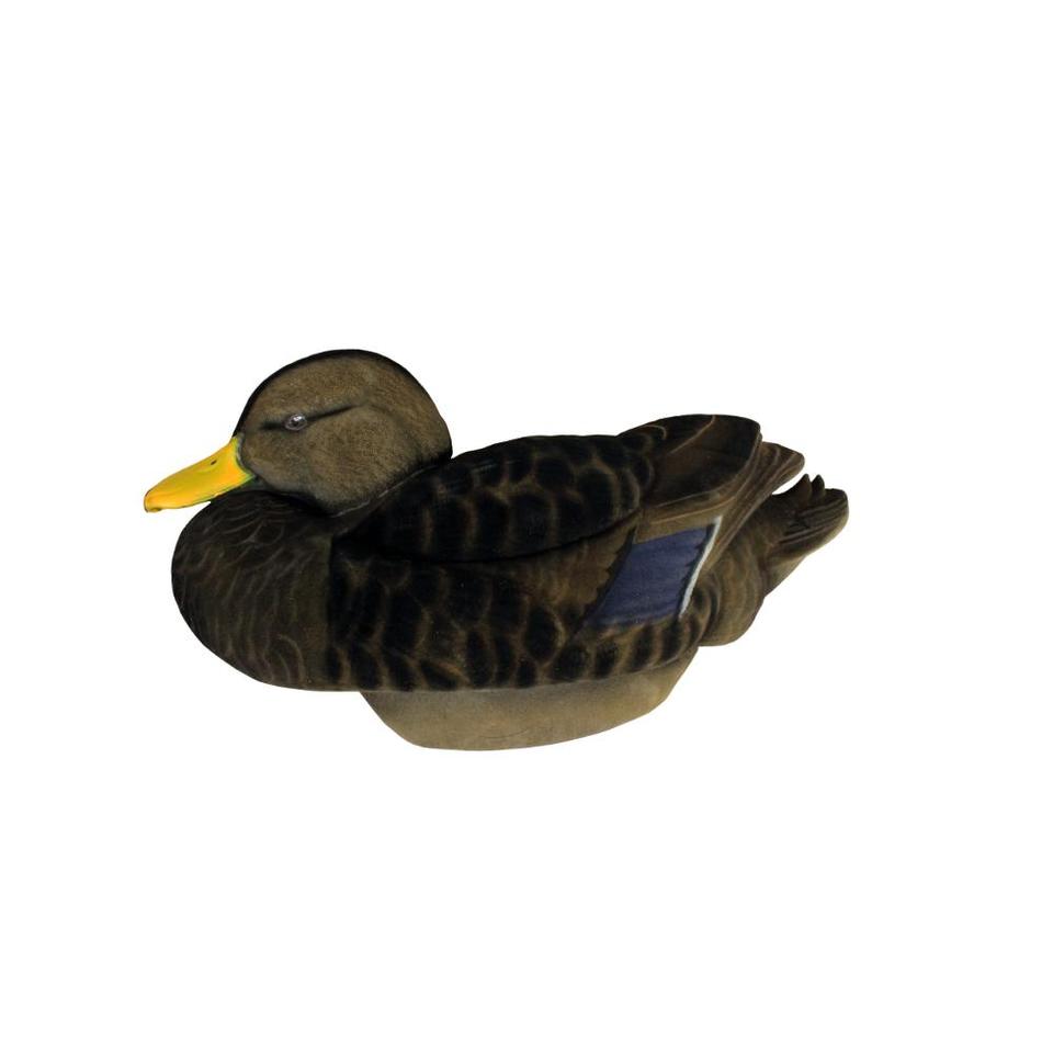 HydroFoam Fully Flocked Black Ducks 6 Pack | Guidefitter