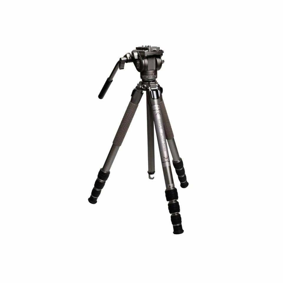 GT04 Pilot Series Tripod with GT5 Fluid Head - Metal Gray | Guidefitter