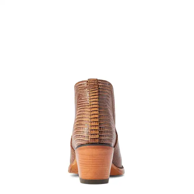 WOMEN'S DIXON WESTERN BOOT - BROWN LIZARD PRINT | Guidefitter